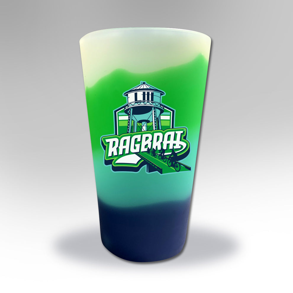 LIII Logo Silicone Pint Glasses – RAGBRAI